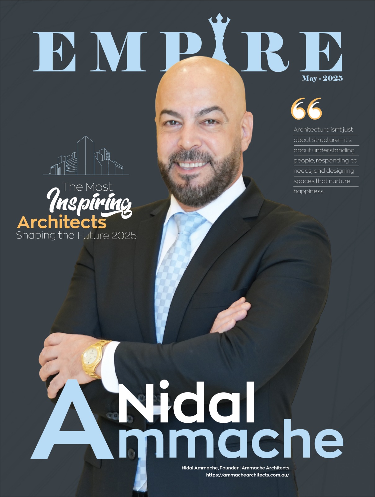 Nidal Ammache: The Most Inspiring Architects Shaping the Future 2025